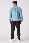 Men's Light Blue Denim Jacket – JMOJO